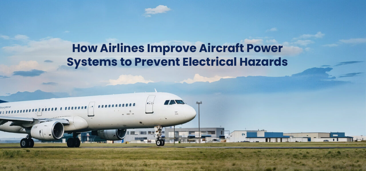 How Airlines improve Aircraft Power Systems to avoid electrical risk