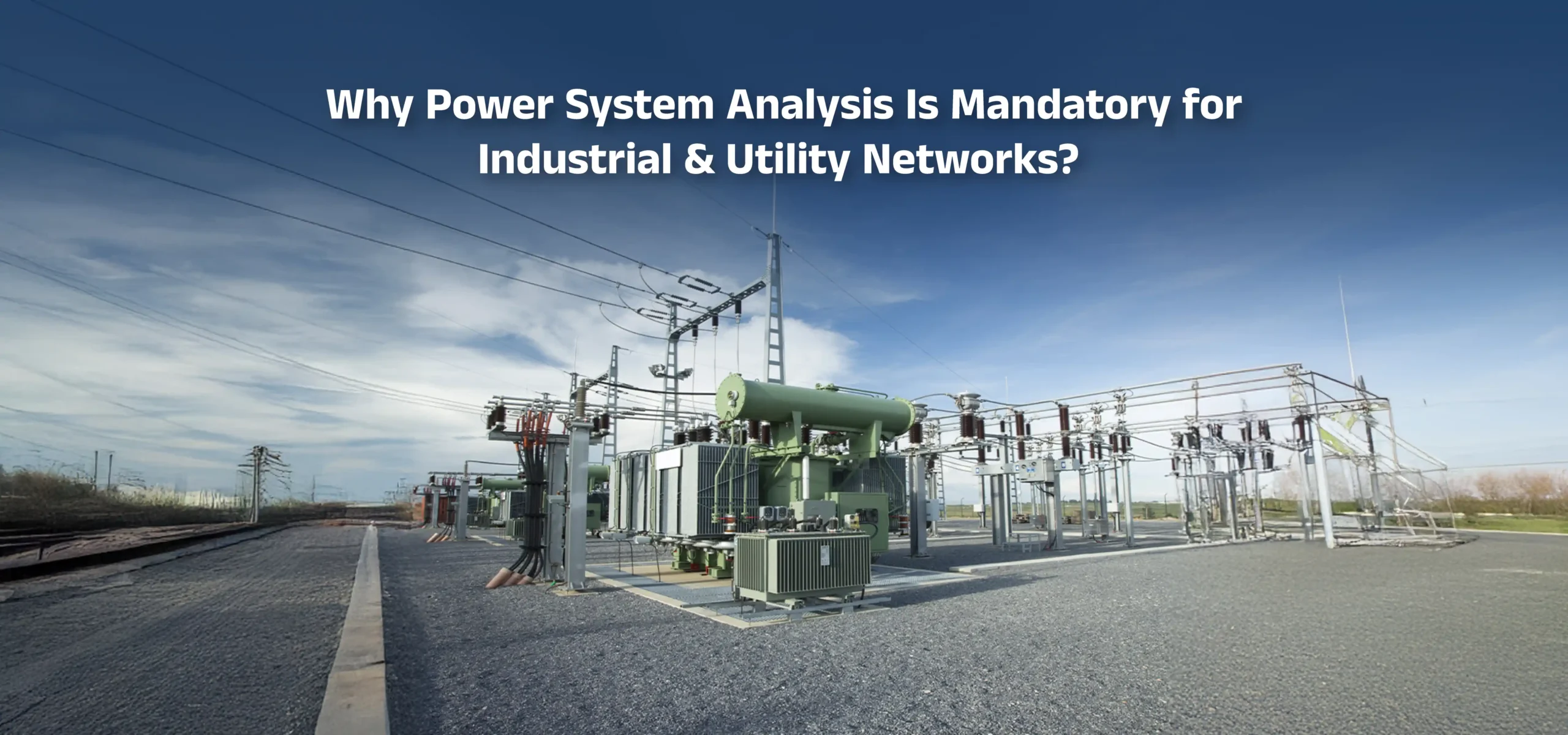 Why Power System Analysis Is Mandatory for Industrial Networks?