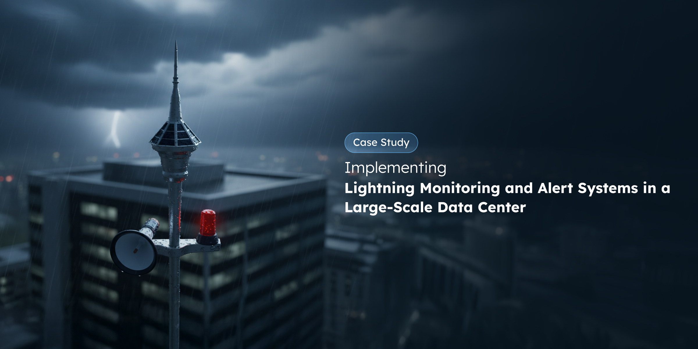 Data Center - Implementing Lightning Monitoring and Alert Systems